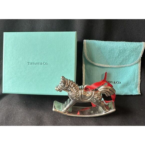 Tiffany & Co. | Holiday | Tiffany Co 992 Sterling Silver Rocking Horse ...